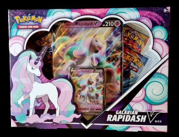 Galarian Rapidash V Collection Box 2021 - Coded Yellow