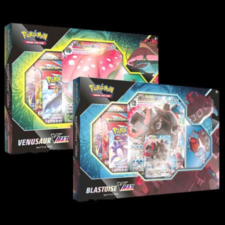 Blastoise & Venusaur VMAX Battle Boxes 2021 - Coded Yellow