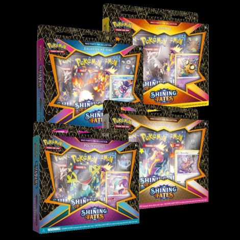 Shining Fates Mad Party Pin Collection 2021 - Coded Yellow