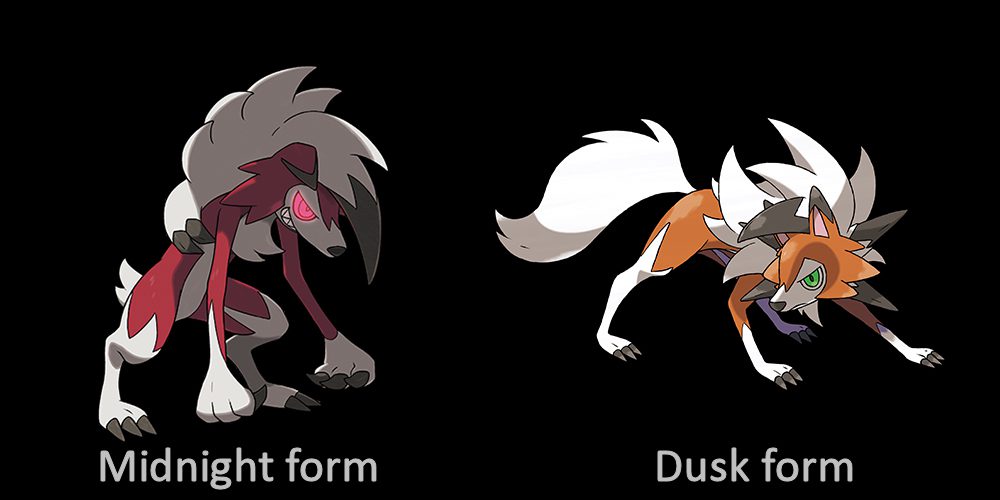 Lycanroc Pokédex 745 - Coded Yellow