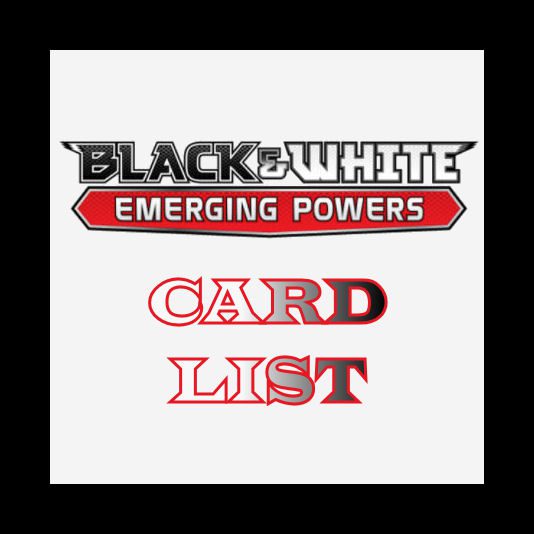 BW Emerging Powers Card List - Coded Yellow