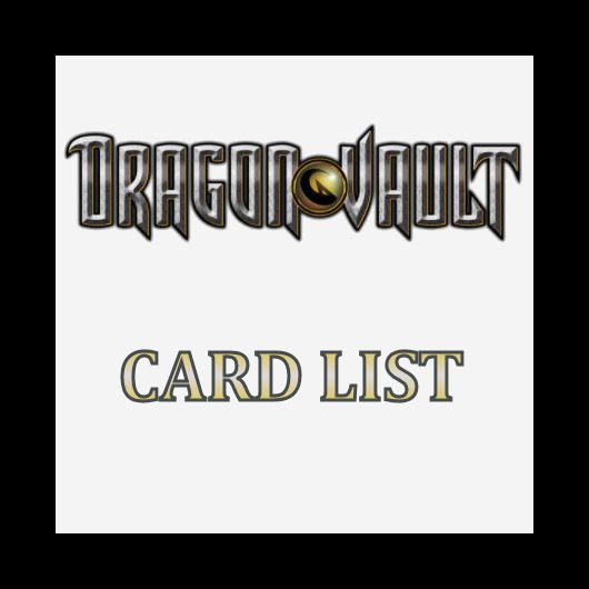 BW Dragon Vault Card List - Coded Yellow