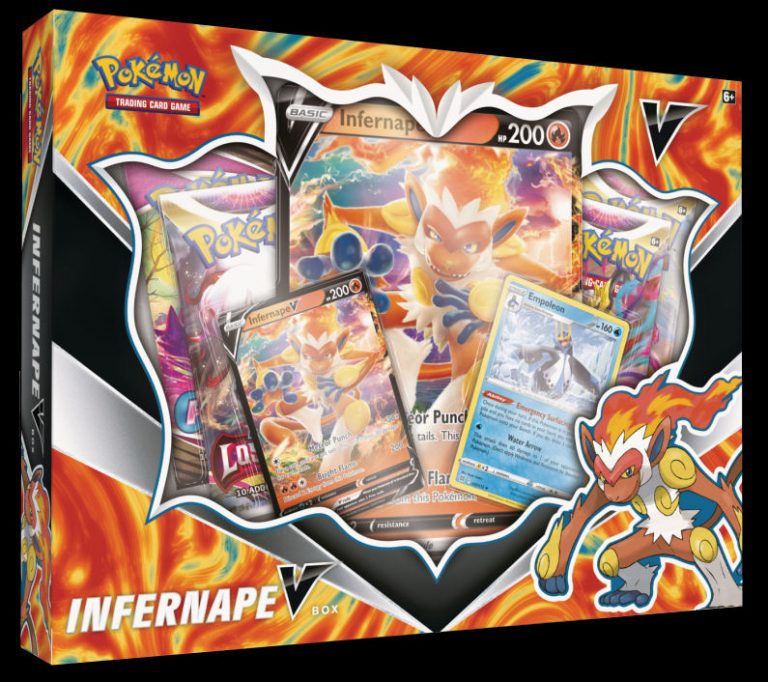 Pokémon Infernape V Collection Box 2022 - Coded Yellow