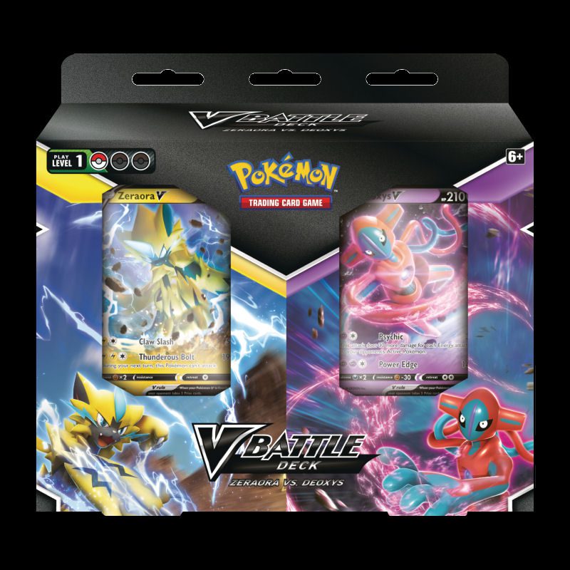 Zeraora V vs Deoxys V Battle Deck - Coded Yellow