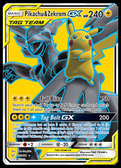 Top 10 Pokémon GX Cards - Coded Yellow