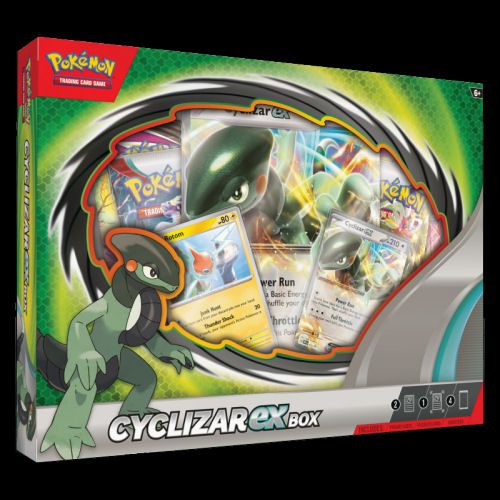 Pokémon Cyclizar ex Box - Info & Contents - Coded Yellow