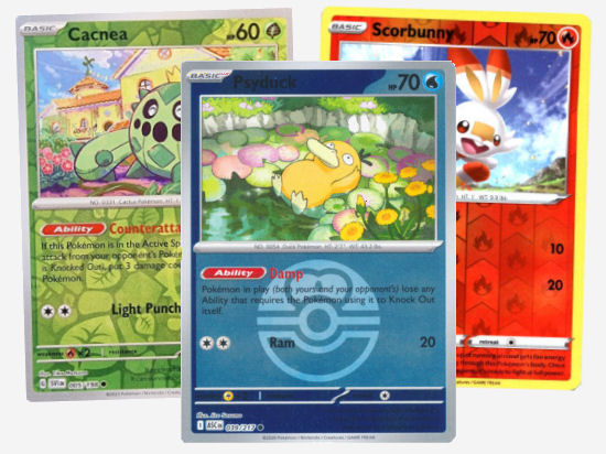 Pokémon Reverse Holo Patterns Timeline - Coded Yellow