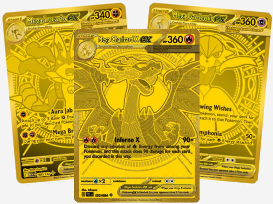 Mega Hyper Rare Cards Complete List & Gallery - Coded Yellow